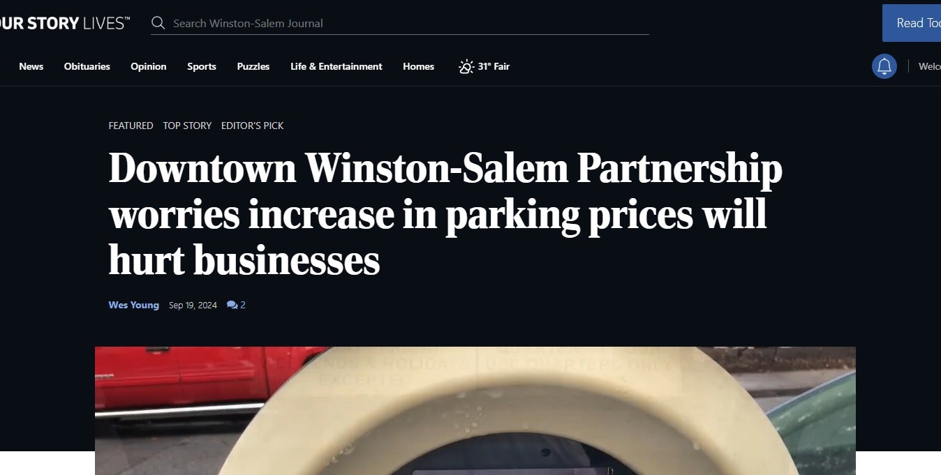 What is the position of the DWSP On-Street Parking Increases and ...